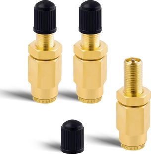 ASYH Air Inflation Schrader Valve with Push to Connect Butto-阿里巴巴