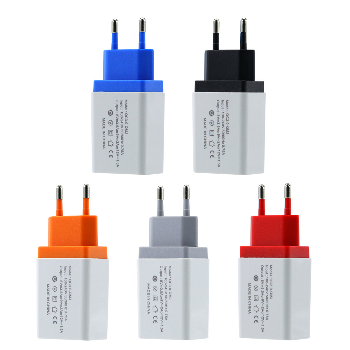 5 v2a charging plug european standard usb traveling phone chargers ...