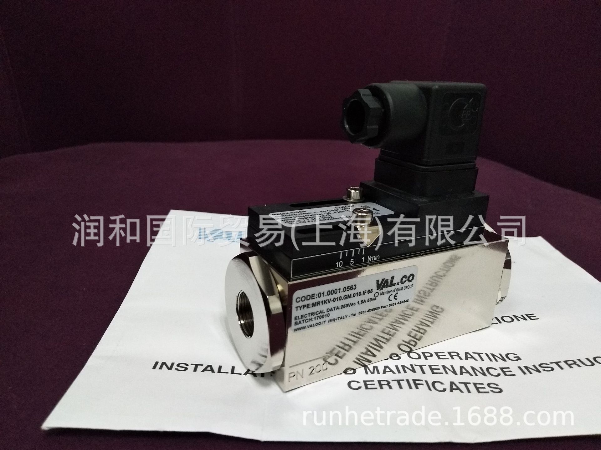 常年全新意大利Valco流量开关，VALCO流量传感器-阿里巴巴
