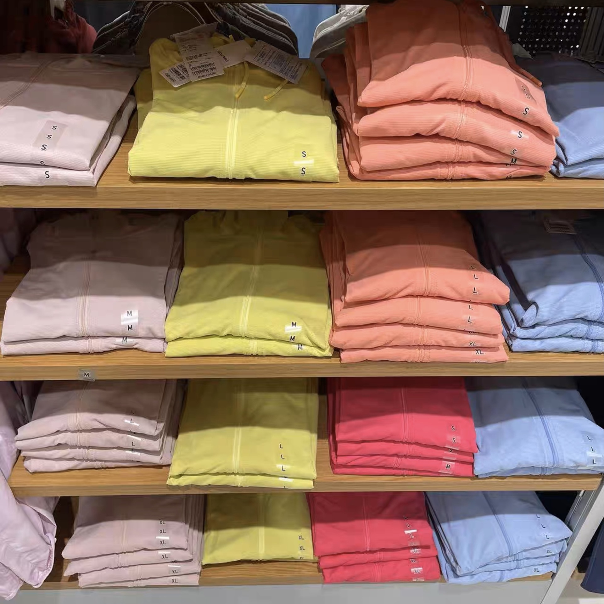 Fitting Room Women's 2023 Summer UV-proof Mesh Zipper Hooded Cardigan ...