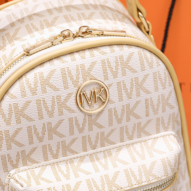 洋气双肩包时尚迷你手提双肩包女2024新款字母印花女包-阿里巴巴