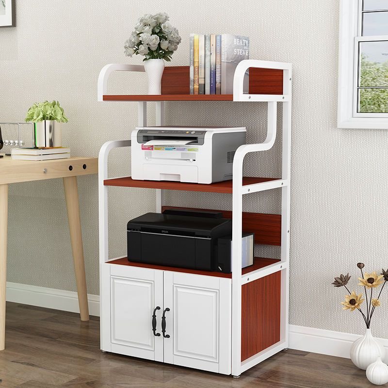 Printer Rack Office Table Side Storage Rack Floor Multi-Layer Storage ...