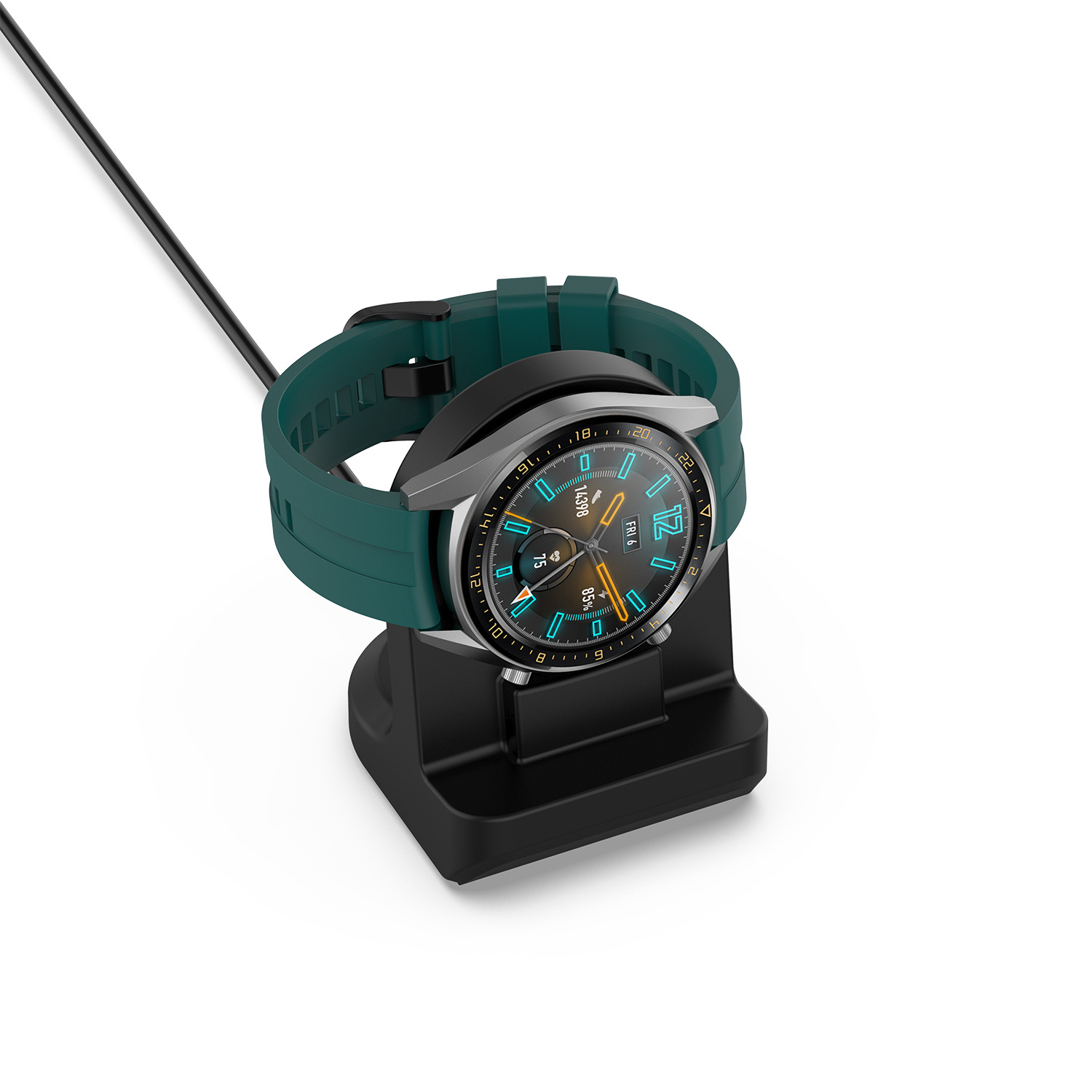 适用荣耀手表5硅胶支架HONOR watch GS4立式充电荣耀watch5支架-阿里巴巴