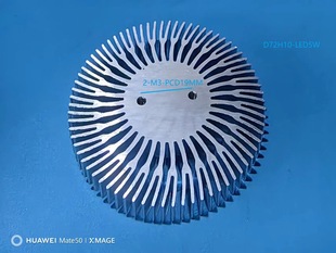 LED散热器 直径72厚度10毫米 LED HEATSINK 5W-阿里巴巴