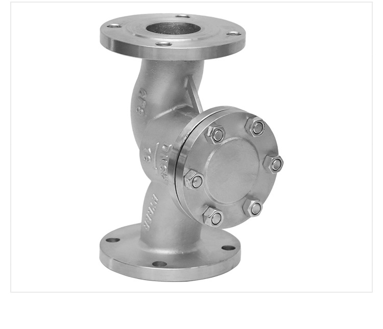 丁一不锈钢法兰立式止回阀 H41W-16P中型弹簧式止回阀dn50-阿里巴巴