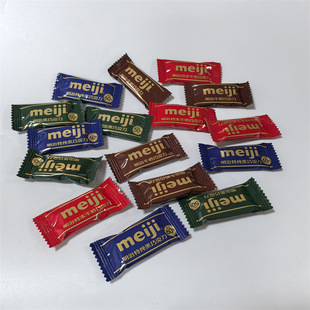 明治meiji特浓牛奶巧克力排块500g约110颗黑巧克力婚庆喜糖批发-阿里巴巴