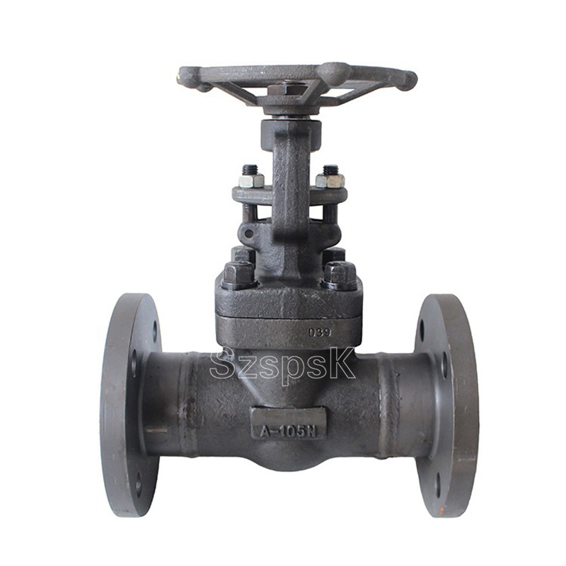 Z41H锻钢A105 304 316l 高温高压法兰闸阀阀门DN15/20/25/32/40-阿里巴巴