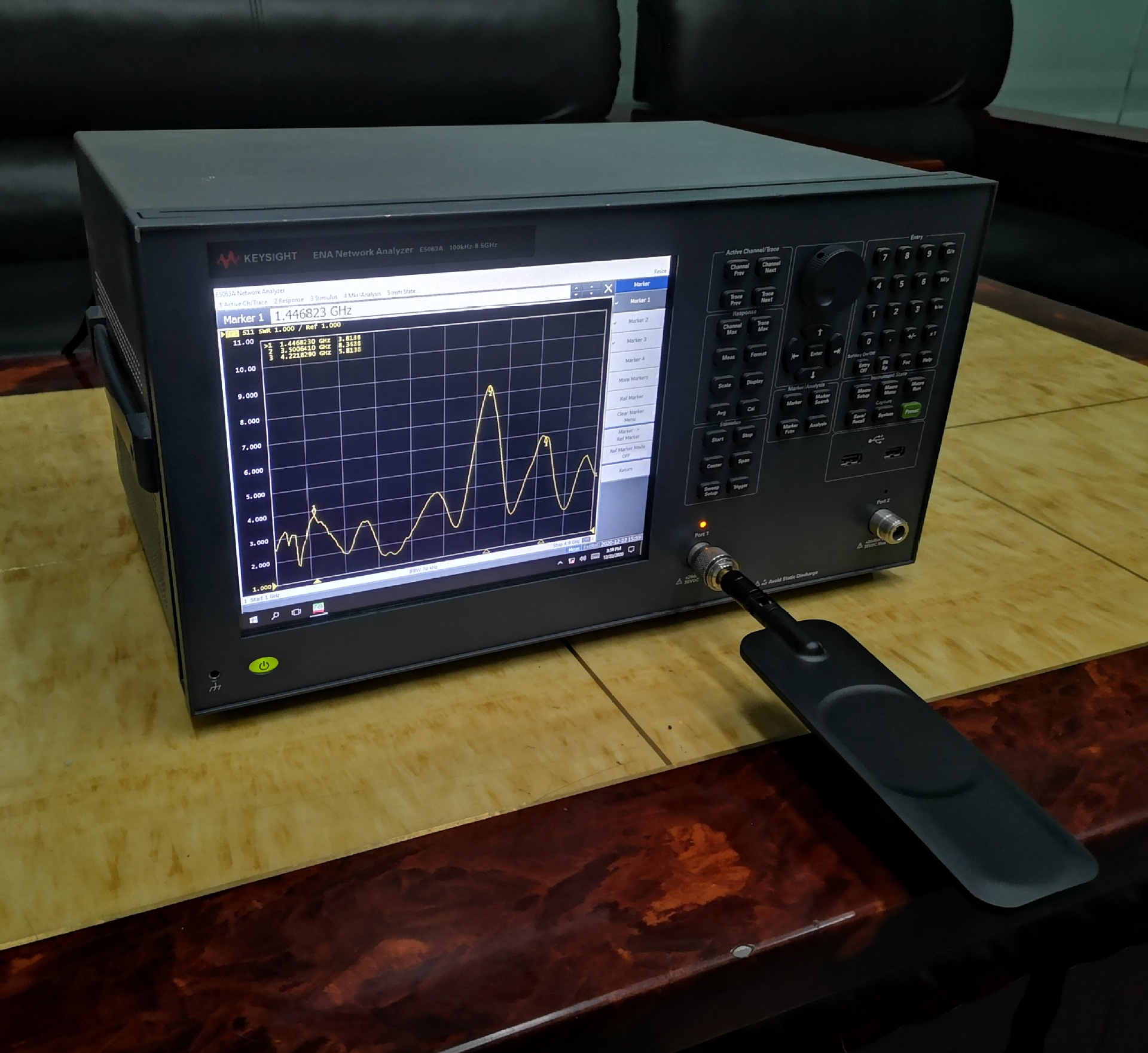 E5063A安捷伦网络分析仪TDR回损驻波比线性偏移驻波比增益插损-阿里巴巴