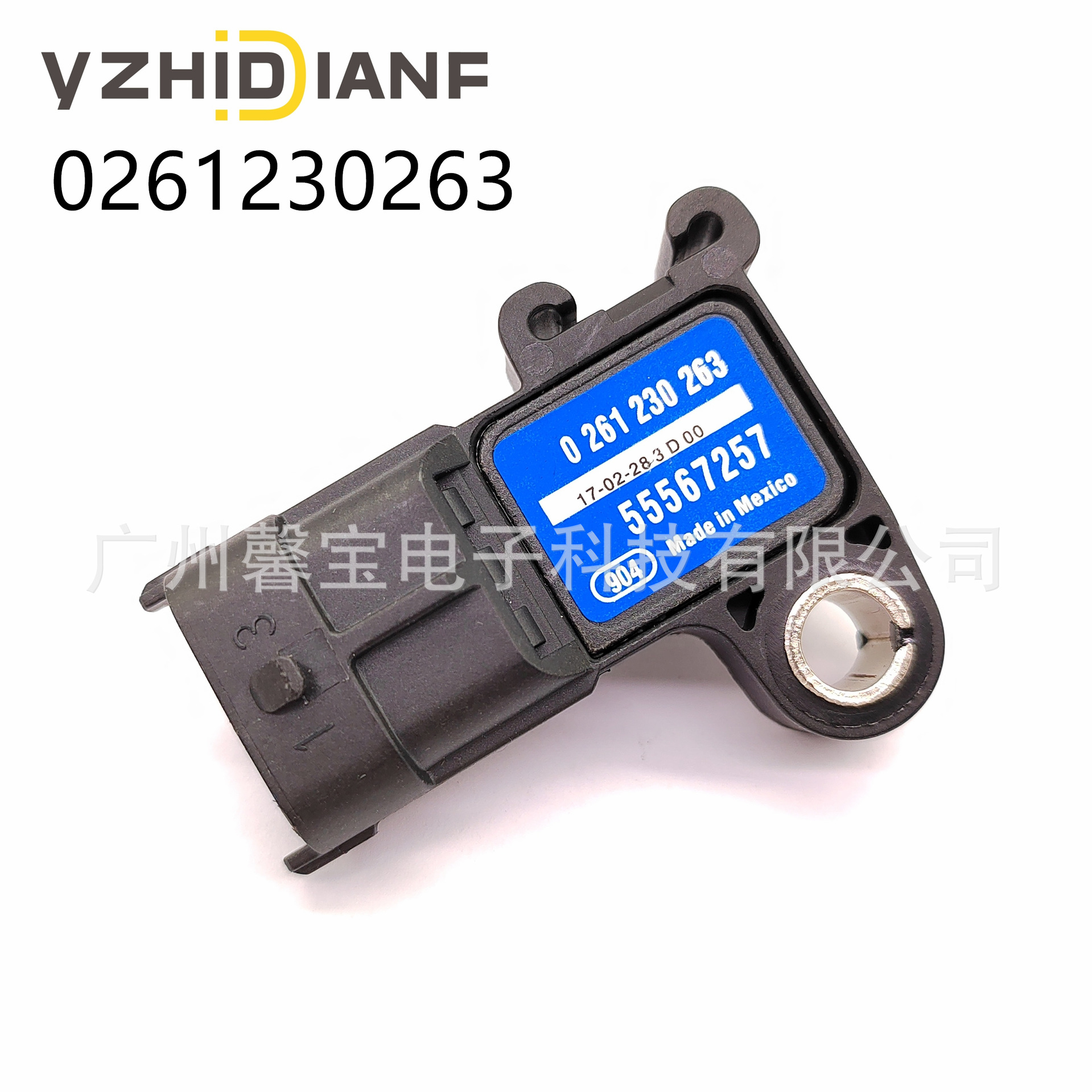 0261230263 55567257适用于别克凯迪拉克雪佛兰GM 进气压力传感器-阿里巴巴