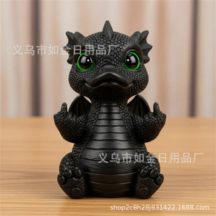 Middle Finger Dragon Duck Statue有趣的中指龙鸭雕像-阿里巴巴