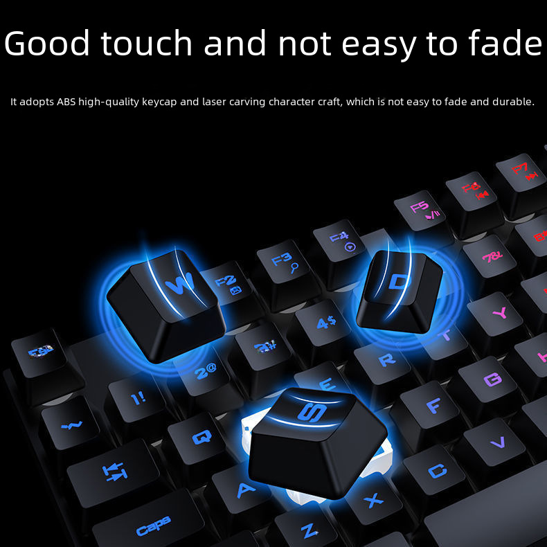 Forerunner GX30 Tea Shaft Mechanical Feel Wired Keyboard Mouse Set ...