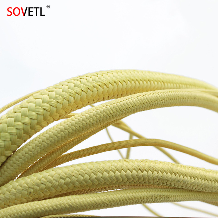 杜邦凯夫拉纤维8股编织细绳 耐高温阻燃防火绳 户外高强芳纶拉绳-阿里巴巴