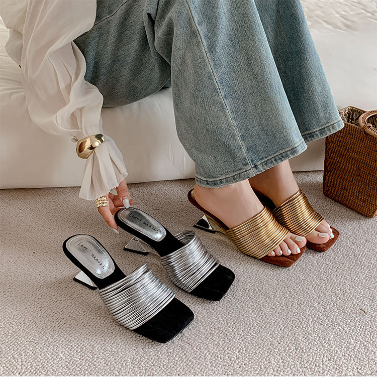 CHIKO Yacenia Open Toe Wedge Slides Sandals