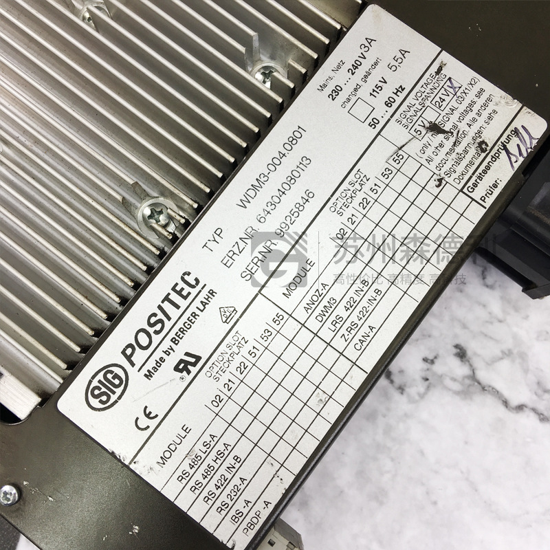 百格拉Berger Lahr单轴3项步进驱动器WDM3-004.0801/64304080113-阿里巴巴