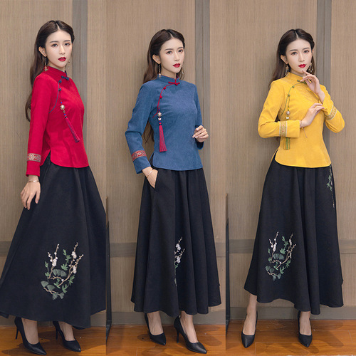 Chinese Dress oriental Qipao dress for women retro cheongsam Chinese ...