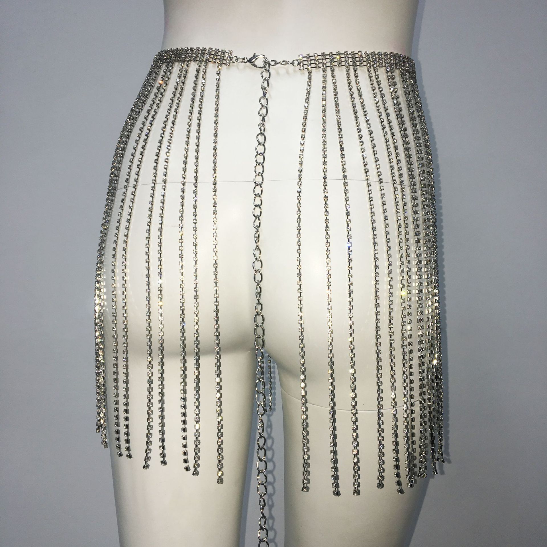 Wholesale Fashionable Women's Cross Body Chain Necklace with White ...