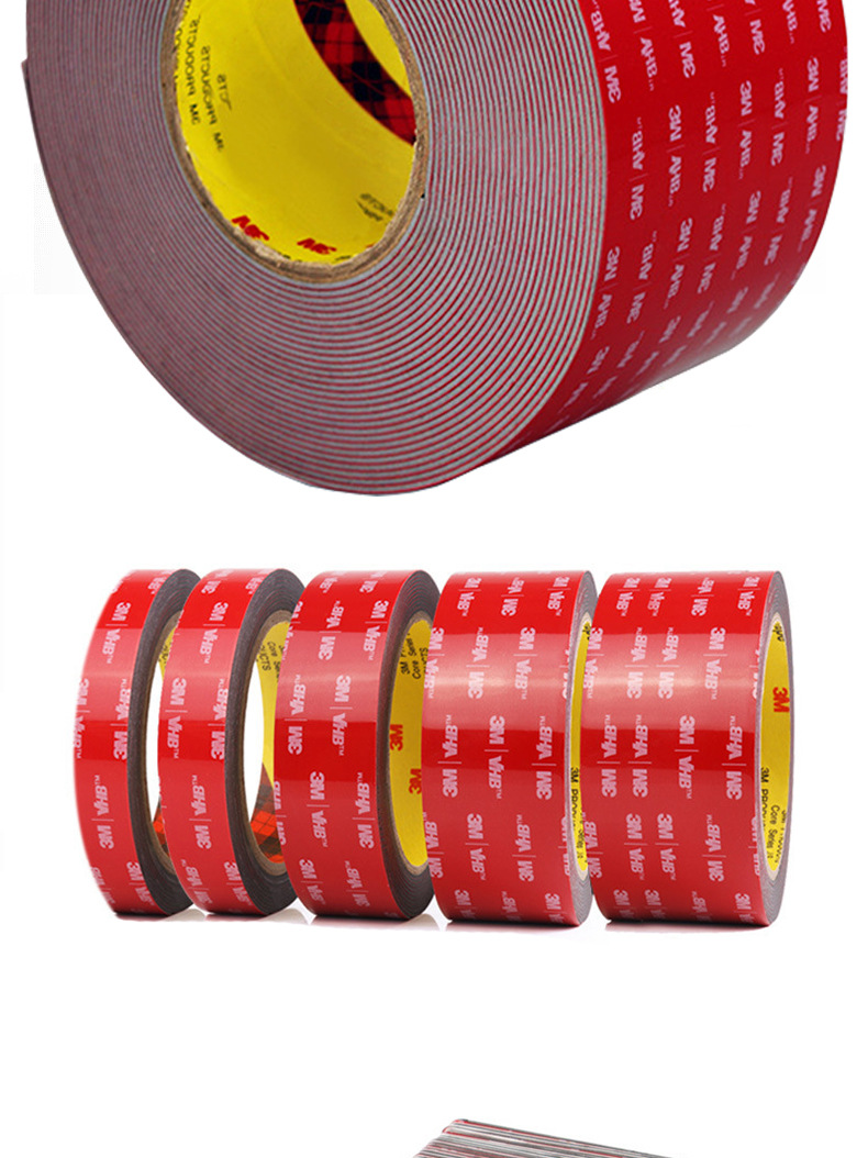 批发3M5608泡棉胶 车用强力高粘贴无痕防水3m胶带vhb泡棉双面胶-阿里巴巴