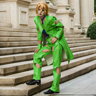 JOJO的奇妙冒险cos服潘纳科达.福葛cosplay万圣节Fugo街头风-阿里巴巴