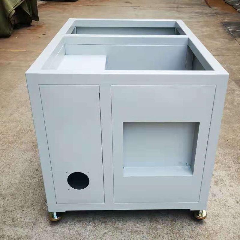 钣金加工高精度机箱机架 自动化设备钣金加工定制外壳防护罩焊接-阿里巴巴