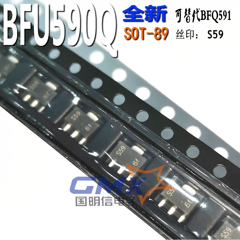 BFU590Q 丝印S59 SOT-89贴片三极管NPN高频微波低噪声晶体管全新-阿里巴巴