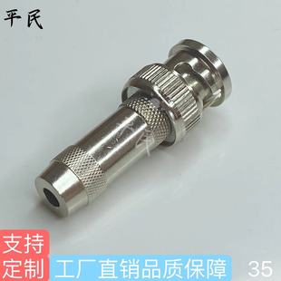 BNC75-2-1 两兆头L9插头电信接头75欧Q9 BNC插头 BNC接头2m线接头-阿里巴巴