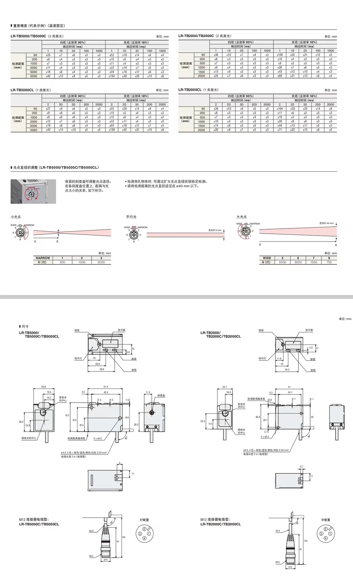 基恩士LR-TB5000 LR-TB5000C LR-TB5000CL激光传感器光电开关-阿里巴巴