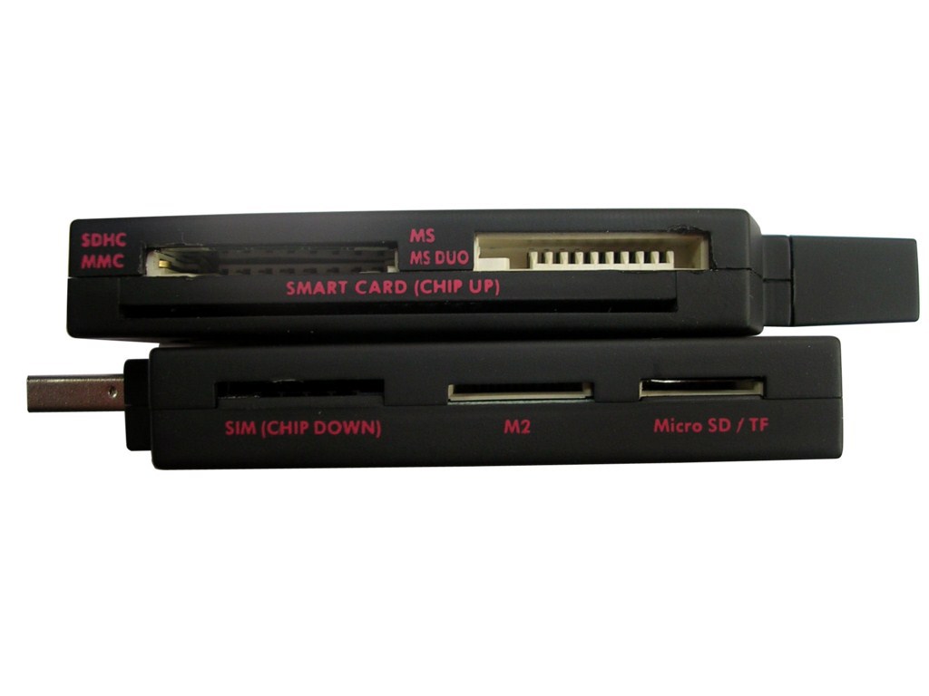 智能读卡器TF/SD ISO7816 SCR80 48合一smart card reader-阿里巴巴