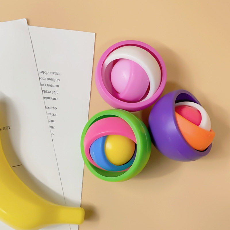 亚马逊3D万向陀螺 Weighted Gyroscope Fidget 指尖减压玩具-阿里巴巴