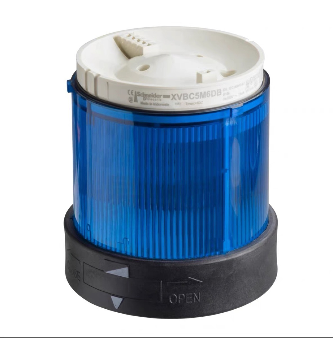 现货施耐德信号灯柱XVBC2B8黄色B6蓝B5橙B7透明B3绿B4红灯座BC21-阿里巴巴