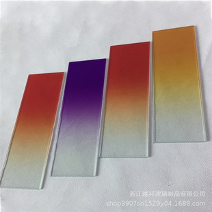 渐变玻璃彩色 高温彩釉6 8 10 12mm渐变玻璃 渐变夹胶玻璃-阿里巴巴