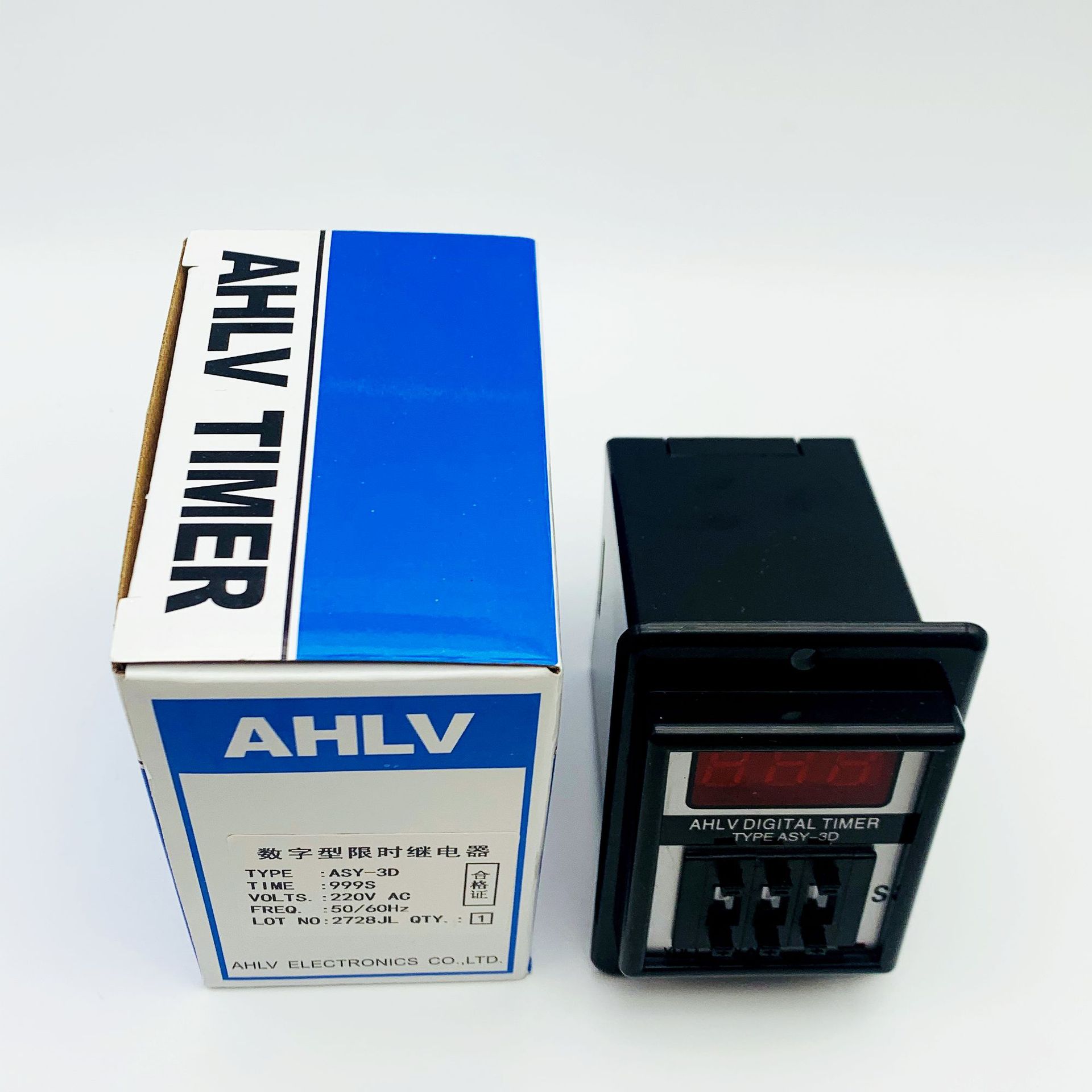 高品质ANLY/安良 ASY-3D 999S 999M 99.9S 99.9M时间继电器-阿里巴巴