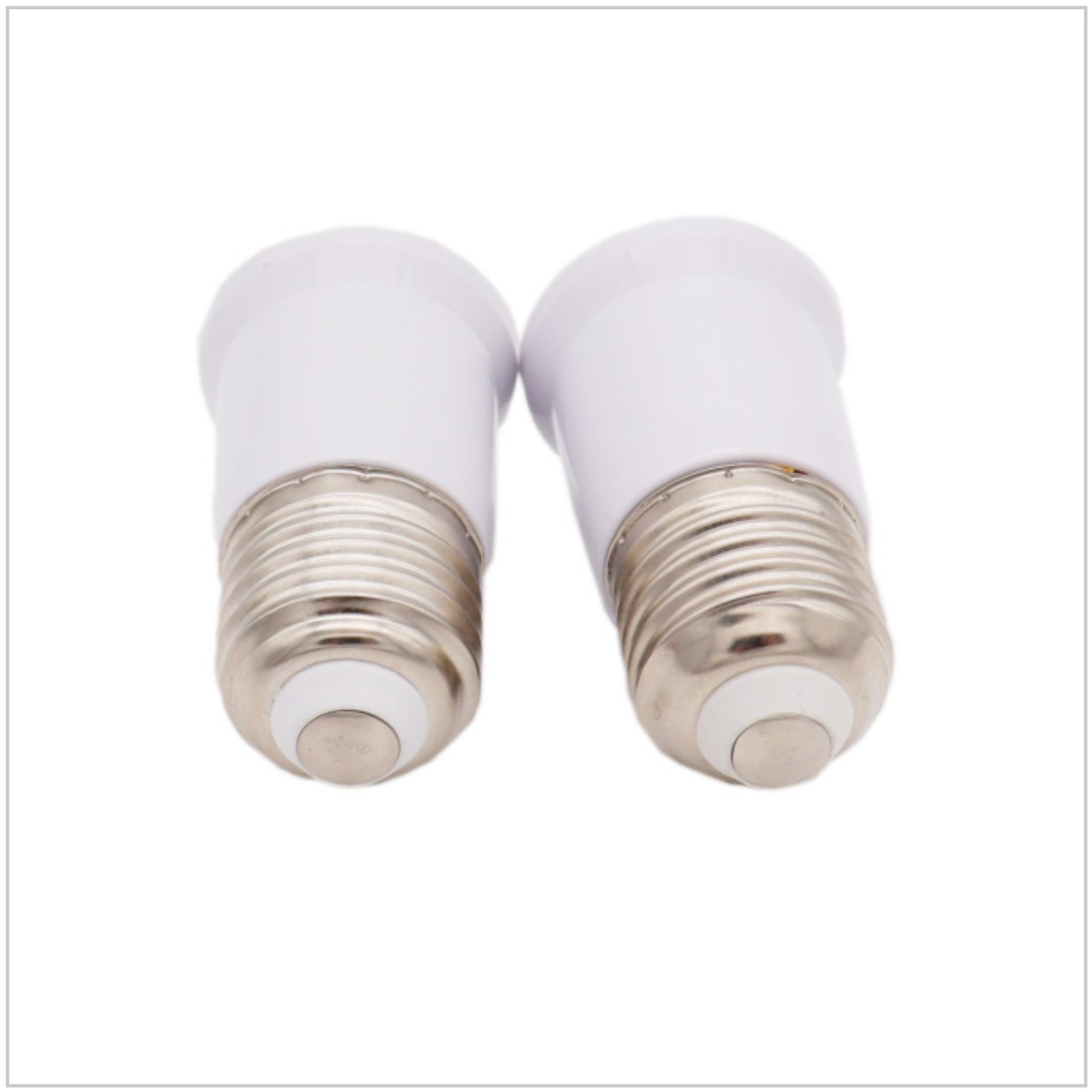 新款 65mm E27-E27加长灯头 E27转E27 转换灯头 白色-阿里巴巴