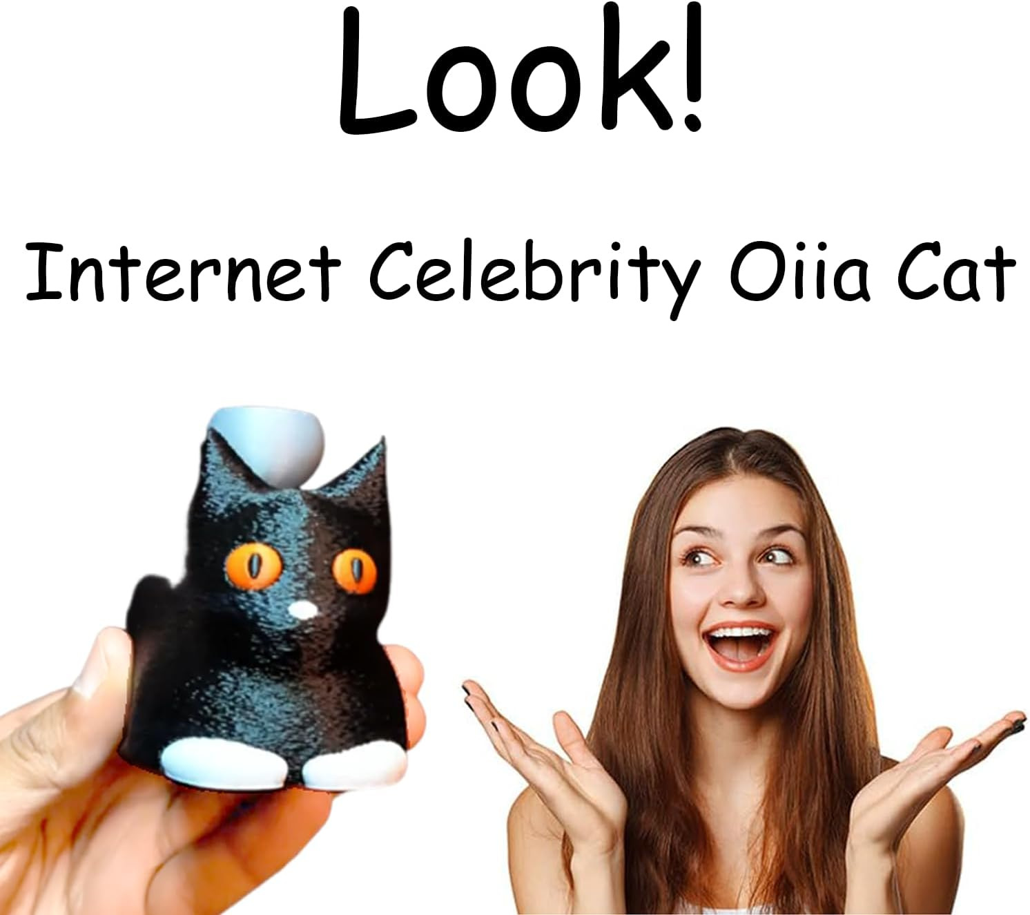 3D打印Oiia Cat Rave指尖陀螺，-阿里巴巴