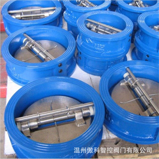 H77W-25R 316不锈钢对夹双瓣止回阀 H77X 橡胶软密封蝶形止回阀-阿里巴巴