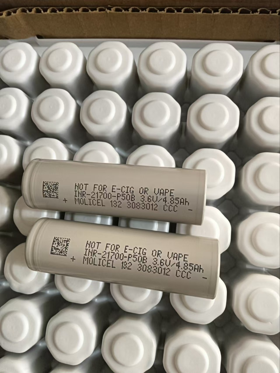 MOLICEL魔力P50B 21700锂电池5000mAh 12C倍率60A耐低温锂电池A品-阿里巴巴