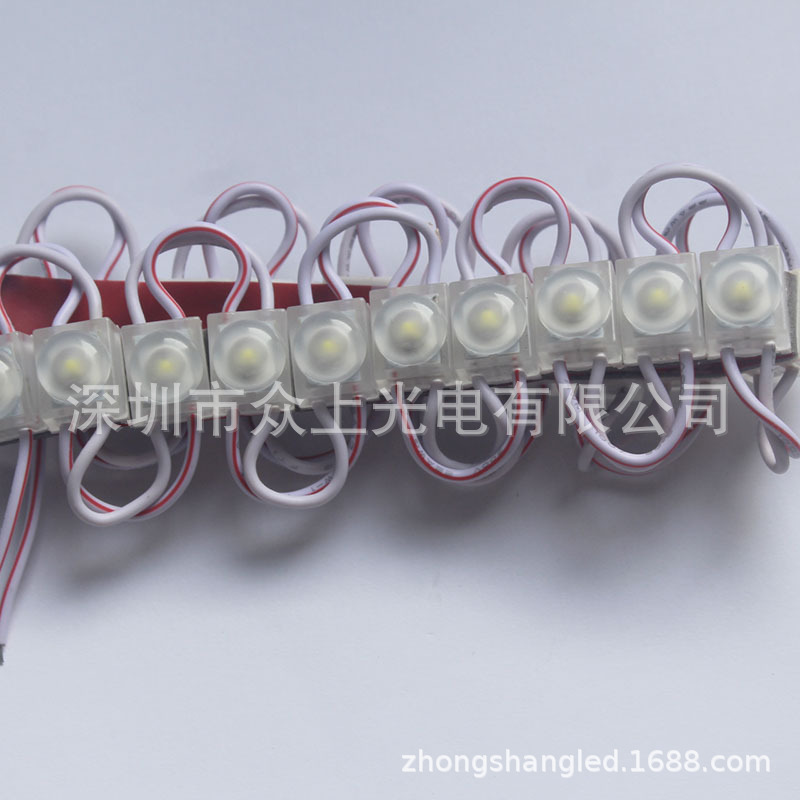 led模组12V2835单灯2灯3灯防水高亮小尺寸光源广告招牌迷你发光字-阿里巴巴