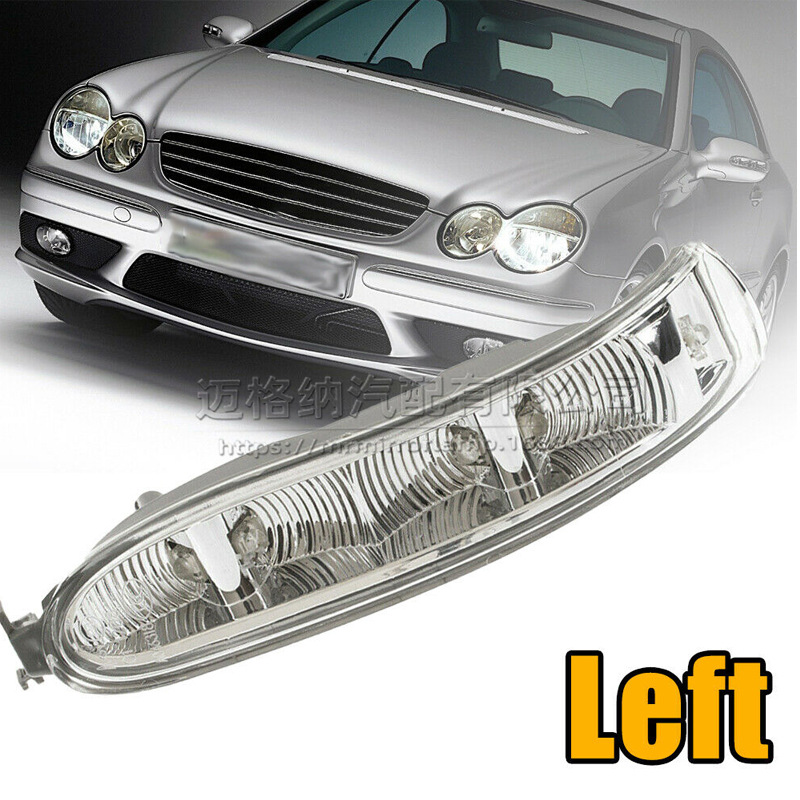 适用 02-09奔驰W209 CLK倒车镜后视镜LED转向灯信号提示灯侧边灯-阿里巴巴