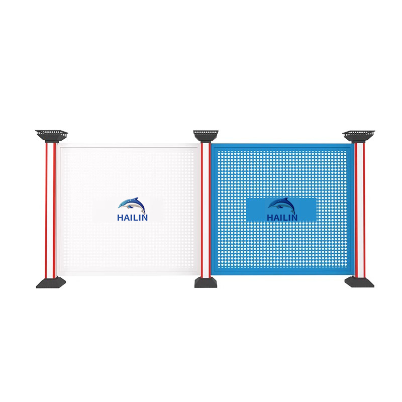 Perforated Plate Style Workshop Isolation Partition Safety Equipment ...