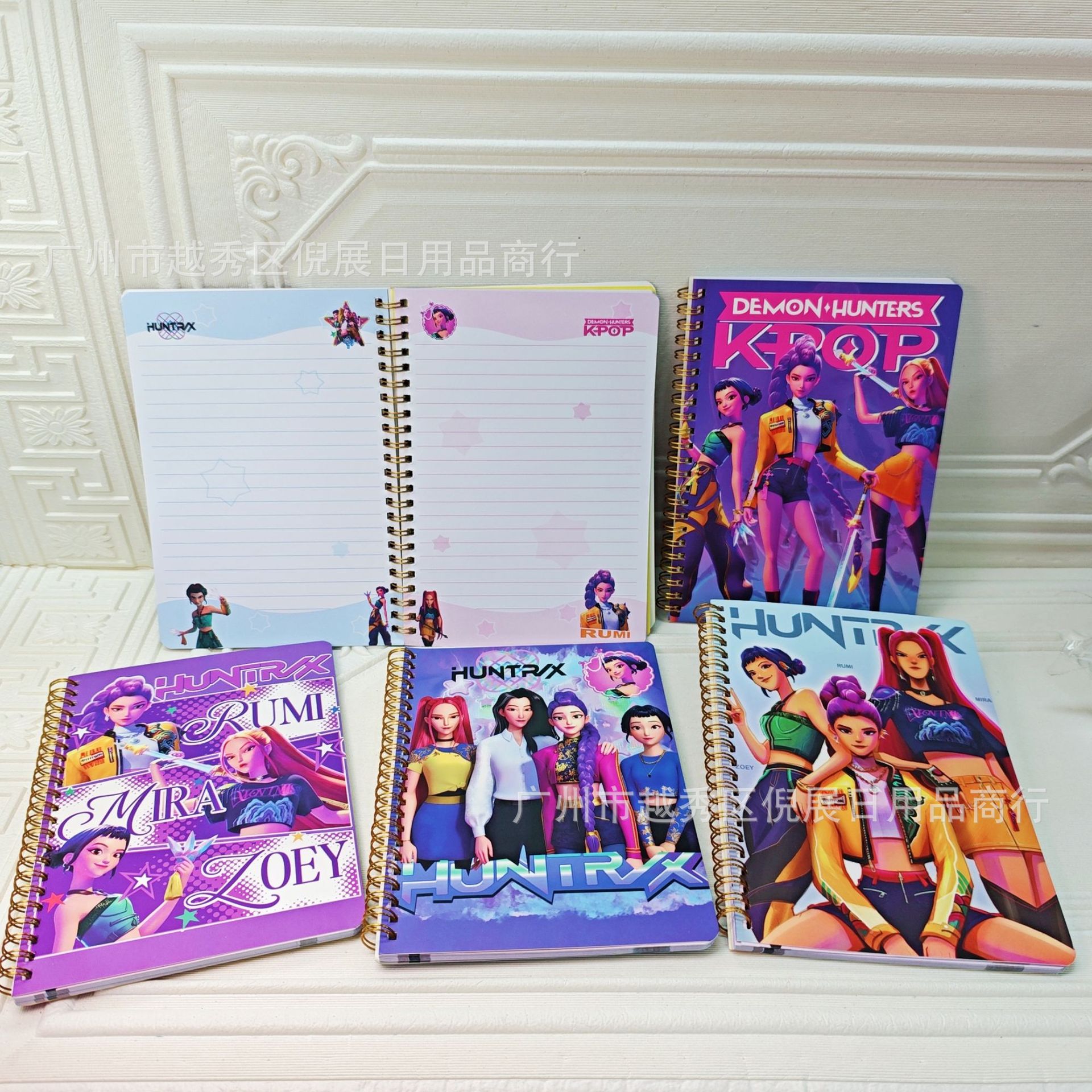 卡通KPOP demo hunter猎魔女团A5线圈本加沙男团周边学生文具线圈-阿里巴巴