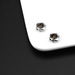 S925纯银手工鱼嘴小鹰背云线束文玩108颗手串配饰手工DIY饰品挂件-阿里巴巴