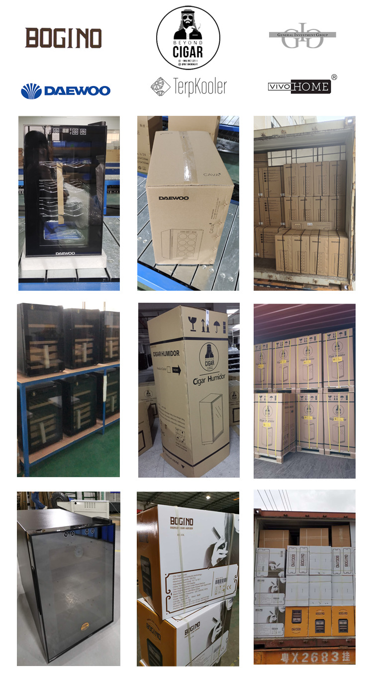 【外贸专供】70L/600支电子雪茄柜 恒温保湿家用雪茄储存柜-阿里巴巴