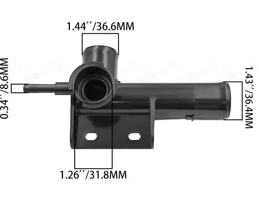 适用日产00 SL ST-X P4X D23 21517-4JM1A冷却液加注口颈总成-阿里巴巴