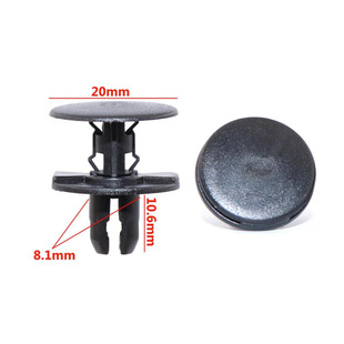 适用本田雅阁CRV讴歌思域汽车叶子板内衬固定卡扣 91501TR0003-阿里巴巴