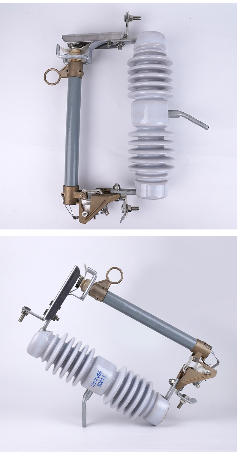 户外高压跌落式熔断器RW12-12KV 熔断器陶瓷限流保险12KV户外高压-阿里巴巴