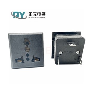 供应 多功能电源器具插座 AC-012 /AC-015 铁脚 嵌入式万用插座-阿里巴巴