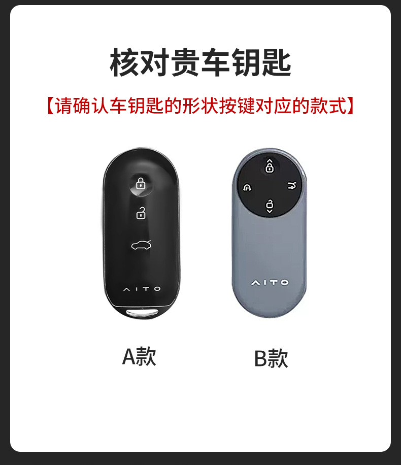 专用华为问界m9钥匙套钥匙新款时尚钥匙包男m5新2024款m7高档aito-阿里巴巴