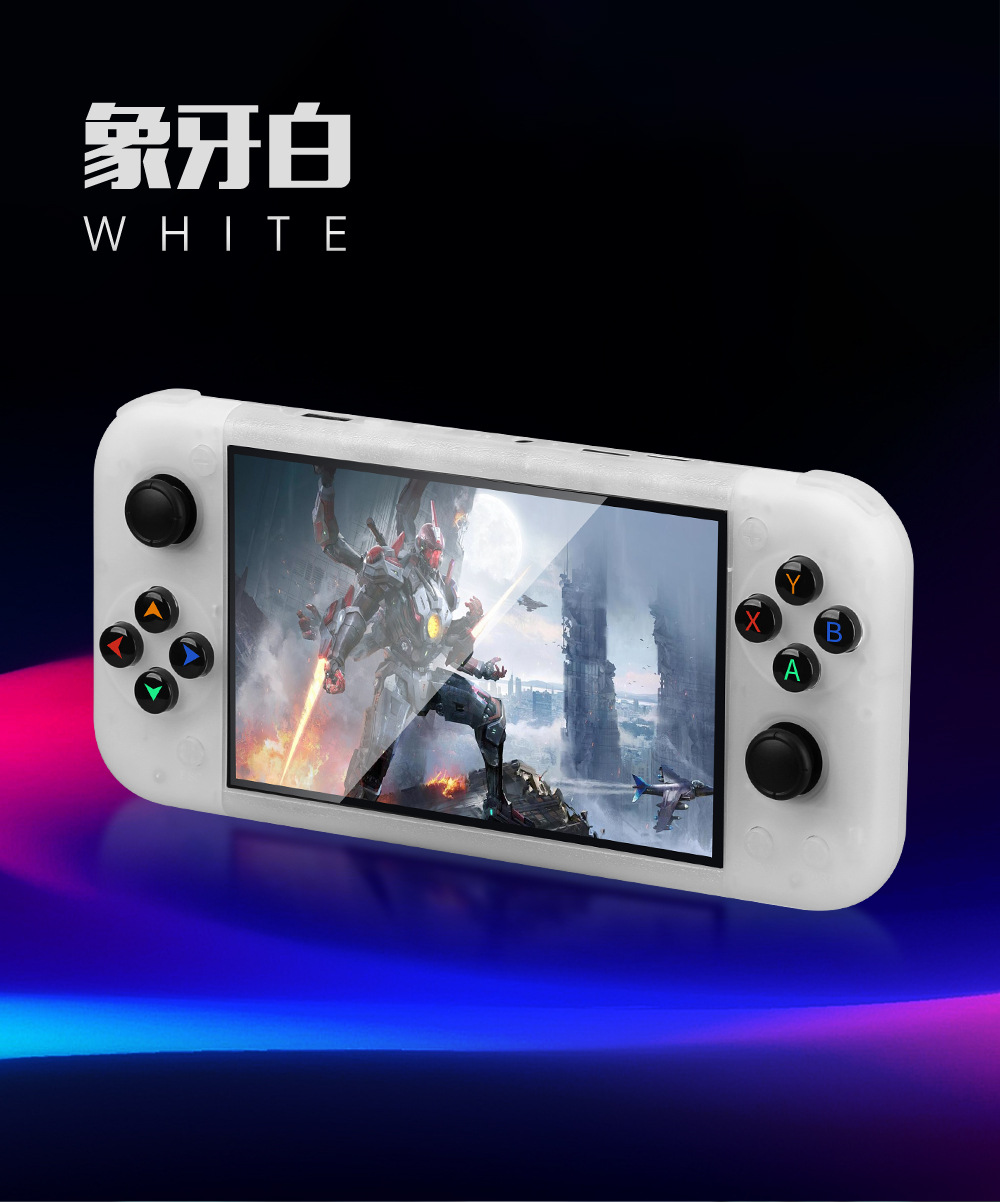 复古横版掌机RG50XX 便携GBC街机GBA双人开源PSP游戏机LINUX系统-阿里巴巴