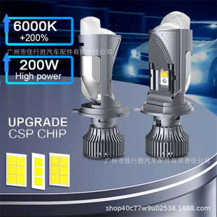 跨境m01k汽车led大灯矩阵h4双光透镜配件摩托车射灯改装车灯通用-阿里巴巴