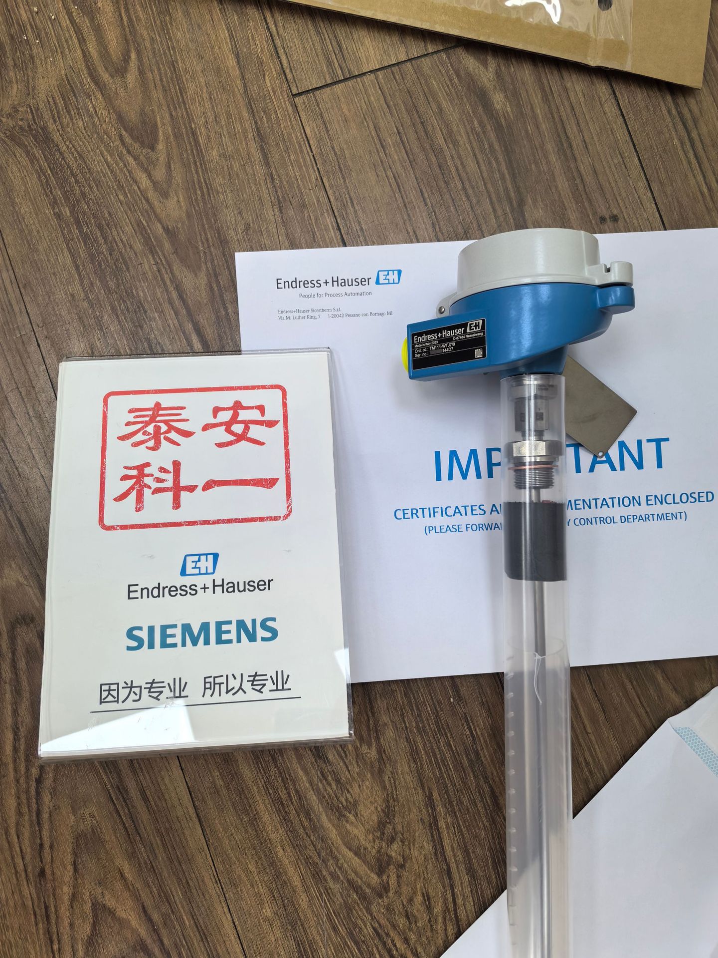 Endress+Hauser温度计 iTHERM ModuLine TM131/TM111温度变送器-阿里巴巴