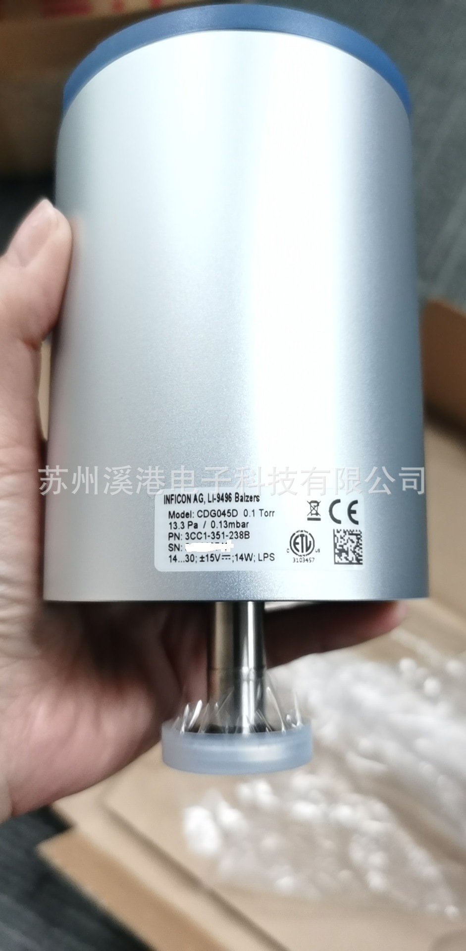 原装全新INFICON 薄膜规CDG045D 0.1Torr 3CC1-351-238B 16-KF-阿里巴巴
